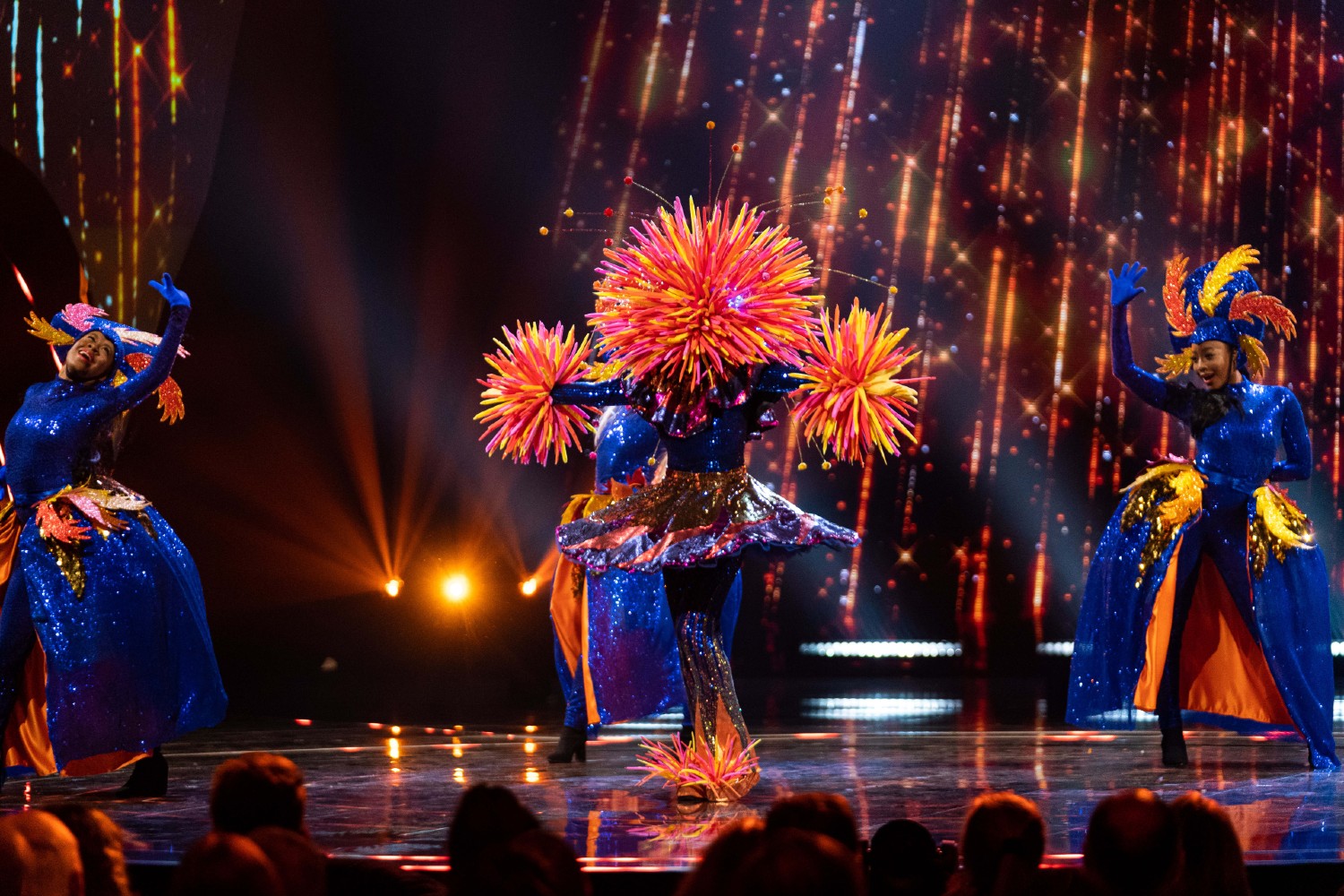 Firework dazzles on The Masked Singer as fans guess Pixie Lott or ...