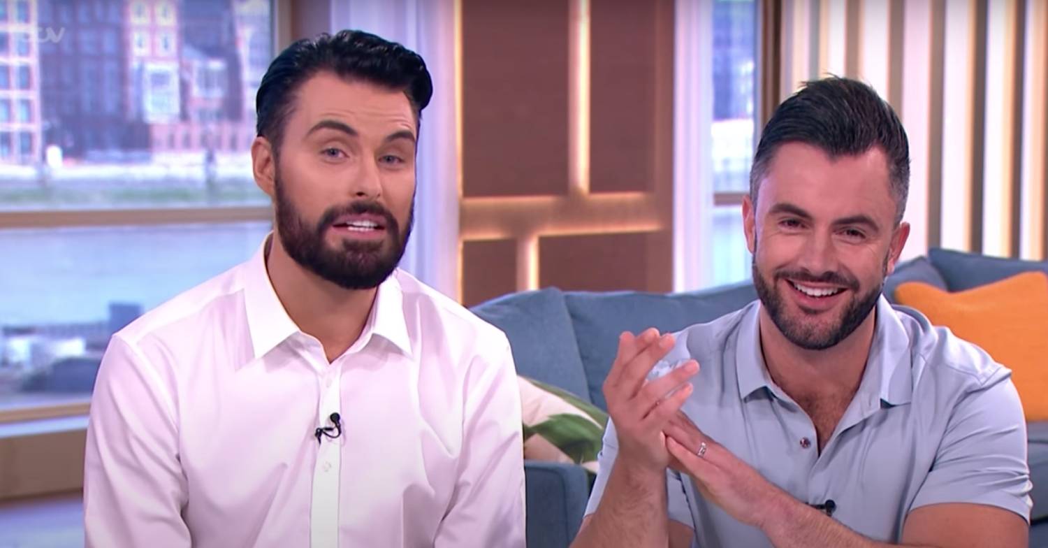 Rylan Clark was admitted to hospital following marriage breakdown