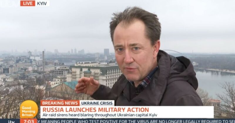 GMB today: Reporter assures fans he’s safe after Ukraine coverage