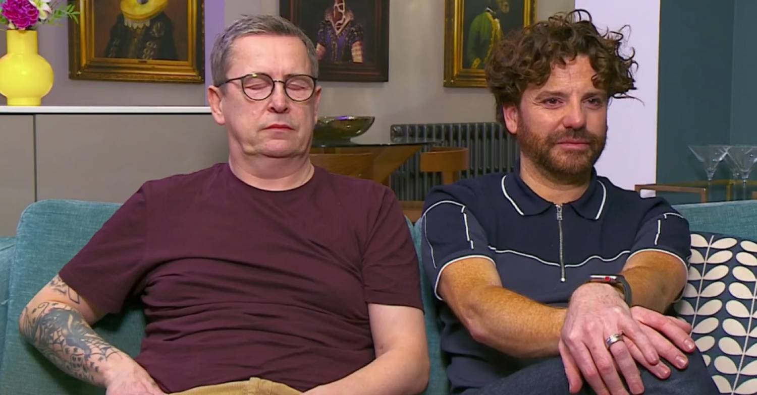 Gogglebox star Daniel Lustig reacts to 'fake tan fail'