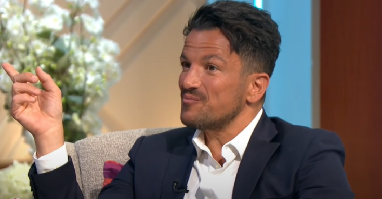 Peter Andre shares touching moment between mum and son Junior