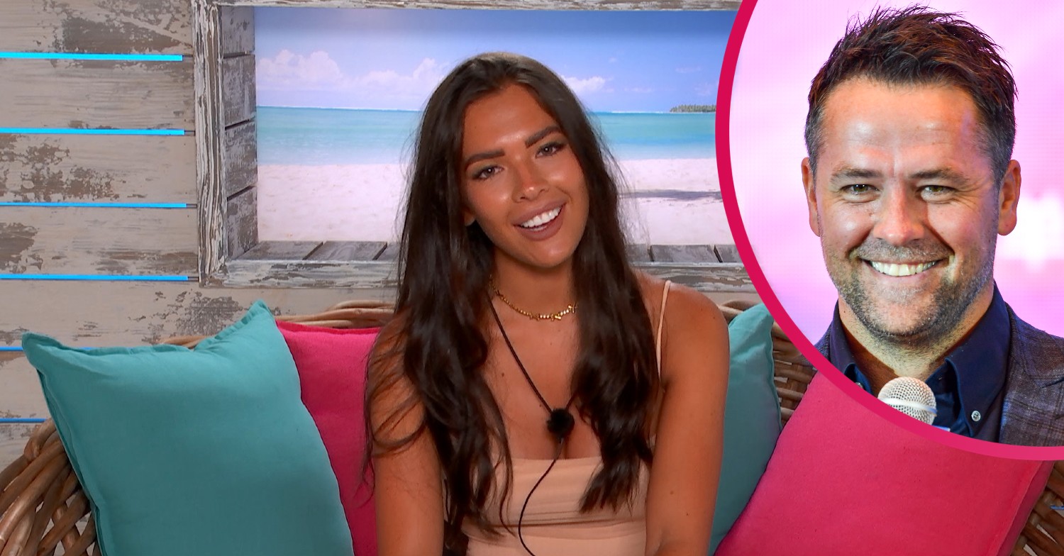 Michael Owen hits back at tweet about daughter Gemma on Love Island