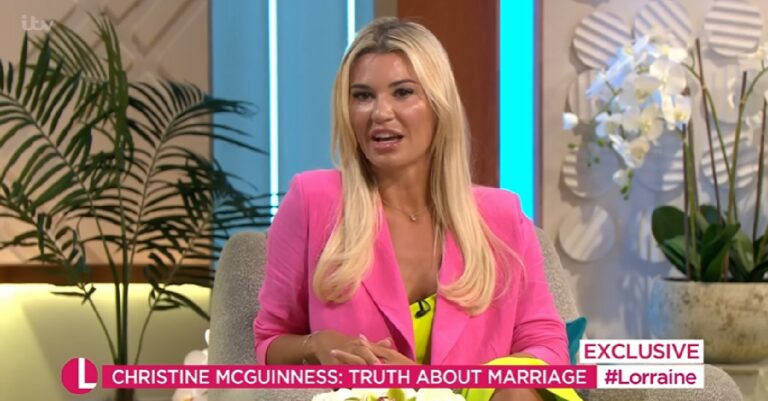 Christine McGuinness supported on Instagram as she faces 'bump in road'