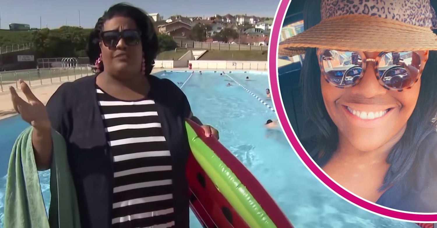 Big Brother alumni Alison Hammond shows off 'fake boobs' on hols