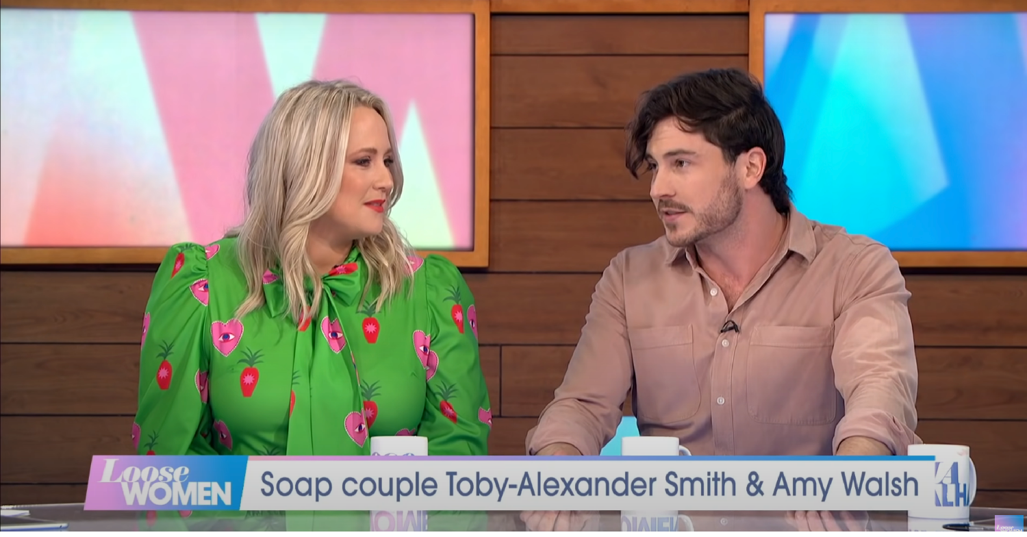 Toby Alexander-Smith and Amy Walsh announce they're engaged