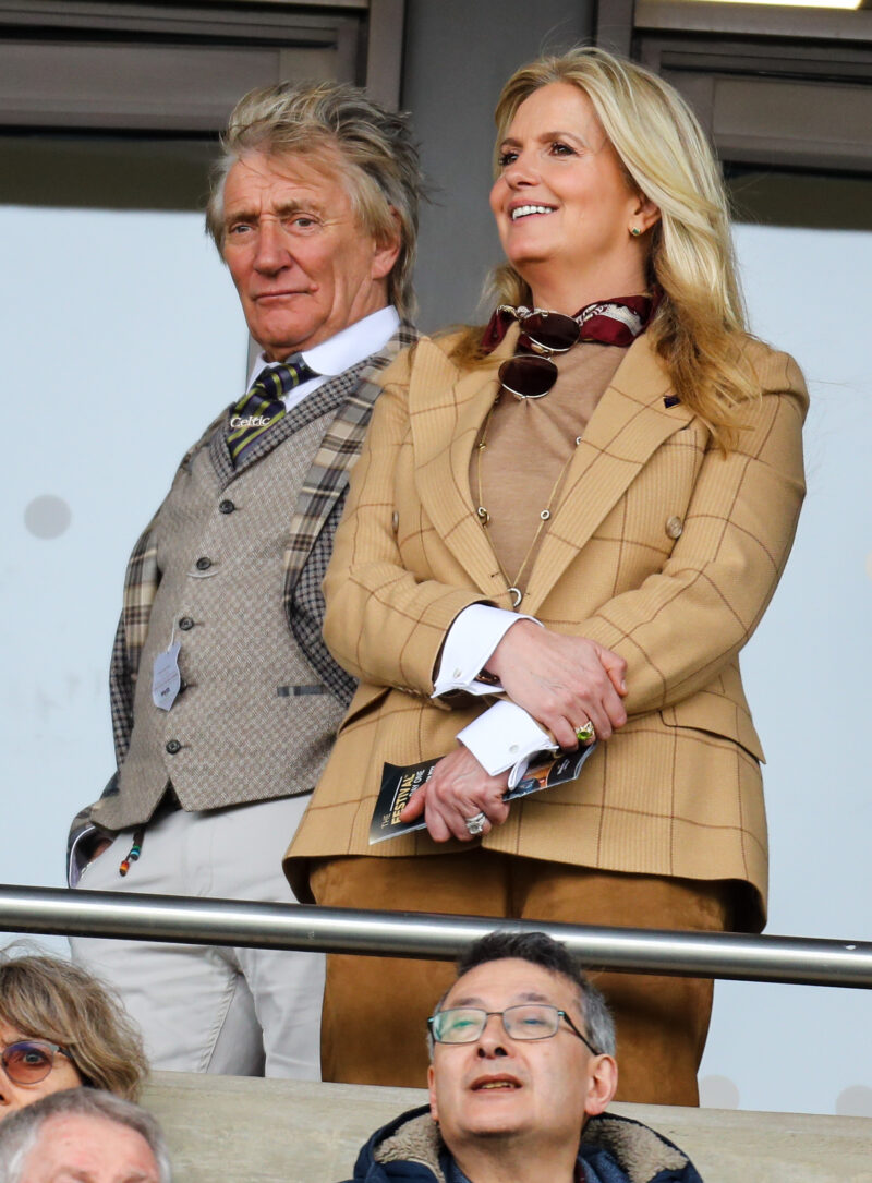 Penny Lancaster Took To Streets To Police Queens Funeral