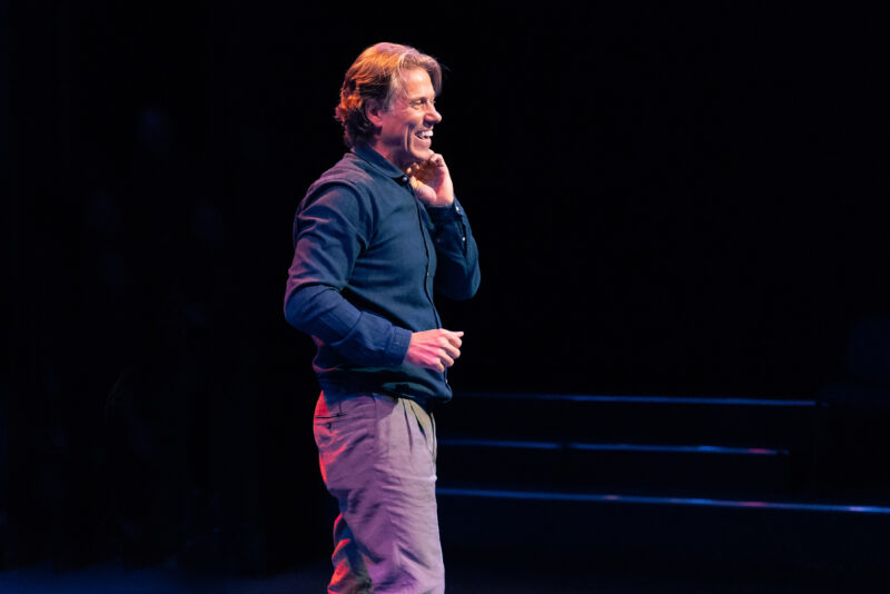 John Bishop and son Joe in ITV's 'Life After Deaf' special