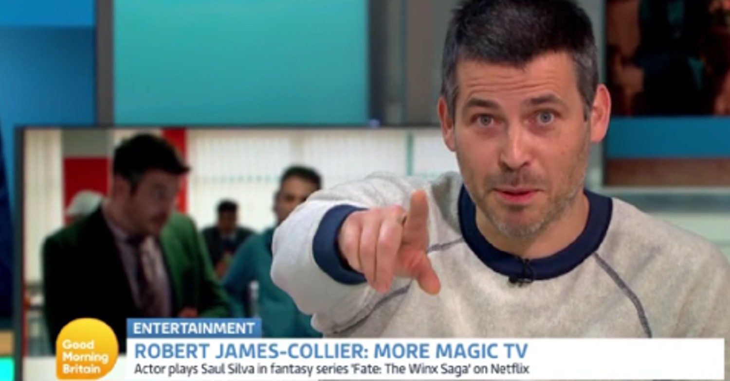 GMB viewers baffled by Robert James Collier’s ‘car crash’ interview