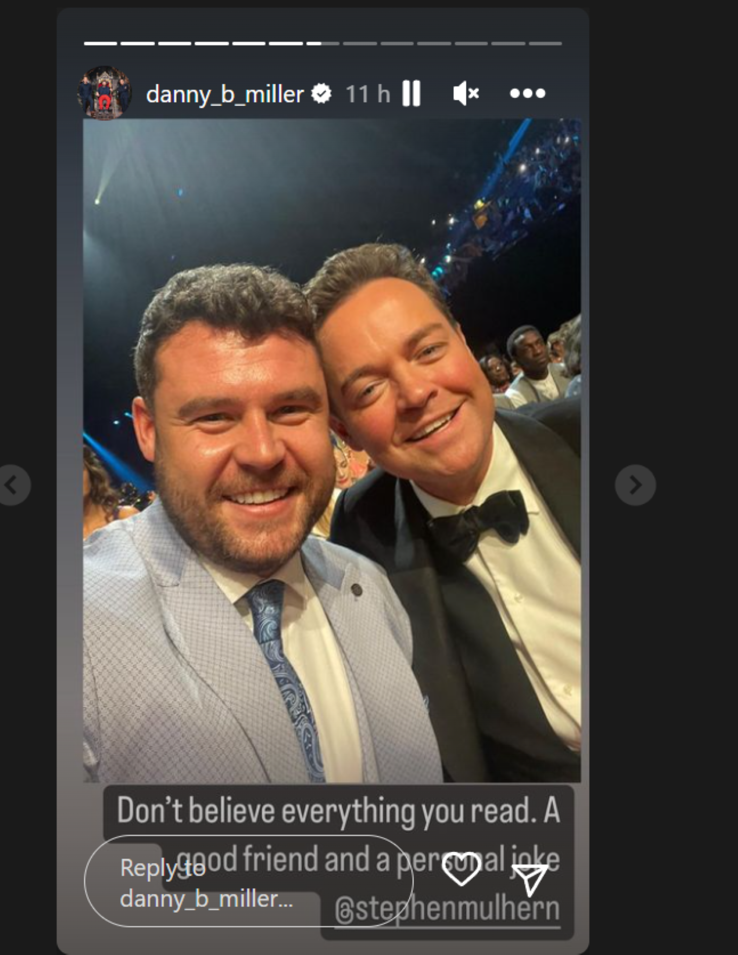 Emmerdale: Danny Miller responds to Stephen Mulhern dig claims