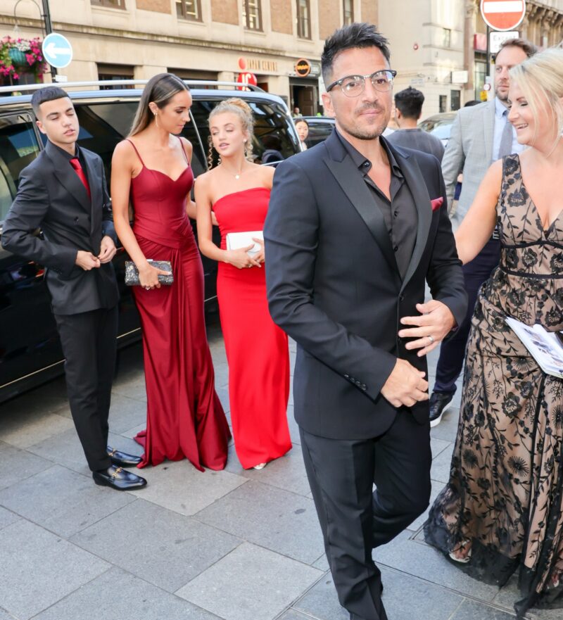 Peter Andre shares news about Junior as he admits he's 'proud'