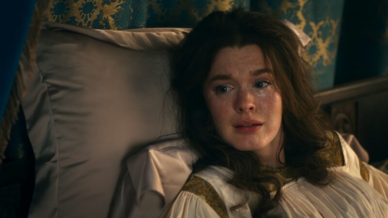 Amy James-Kelly stars as Anne Boleyn in Netflix's Blood, Sex & Royalty