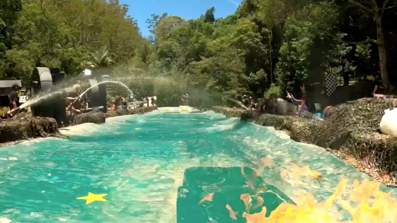I'm A Celebrity: Final four take on legendary Celebrity Cyclone