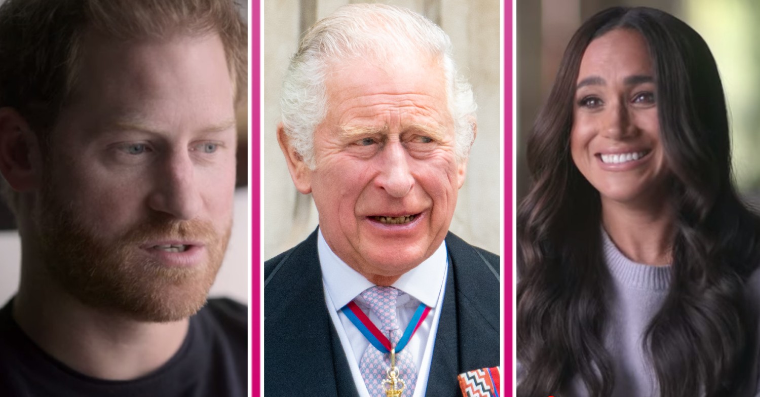 King Charles Dodges Question About Harry And Meghan On Netflix