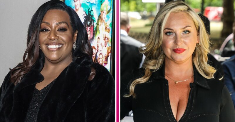 Josie Gibson and Alison Hammond beam with kids on Christmas