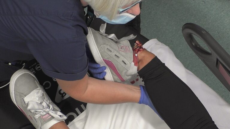 24 Hours in A&E viewers 'switch off' over "horrific" ankle injury