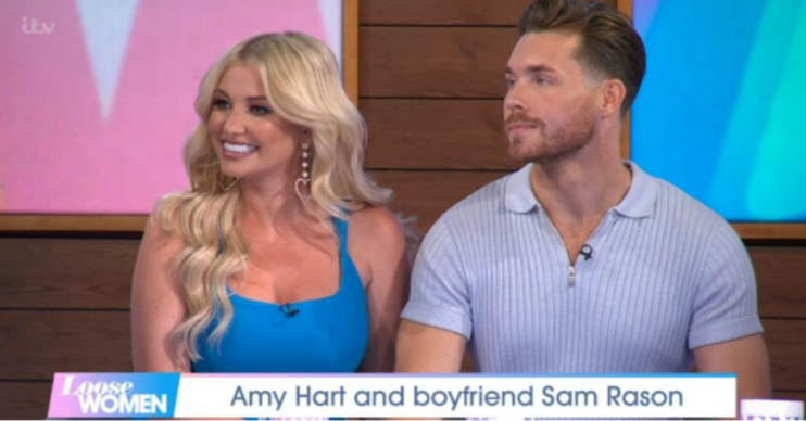 Amy Hart announces baby son's name after giving birth