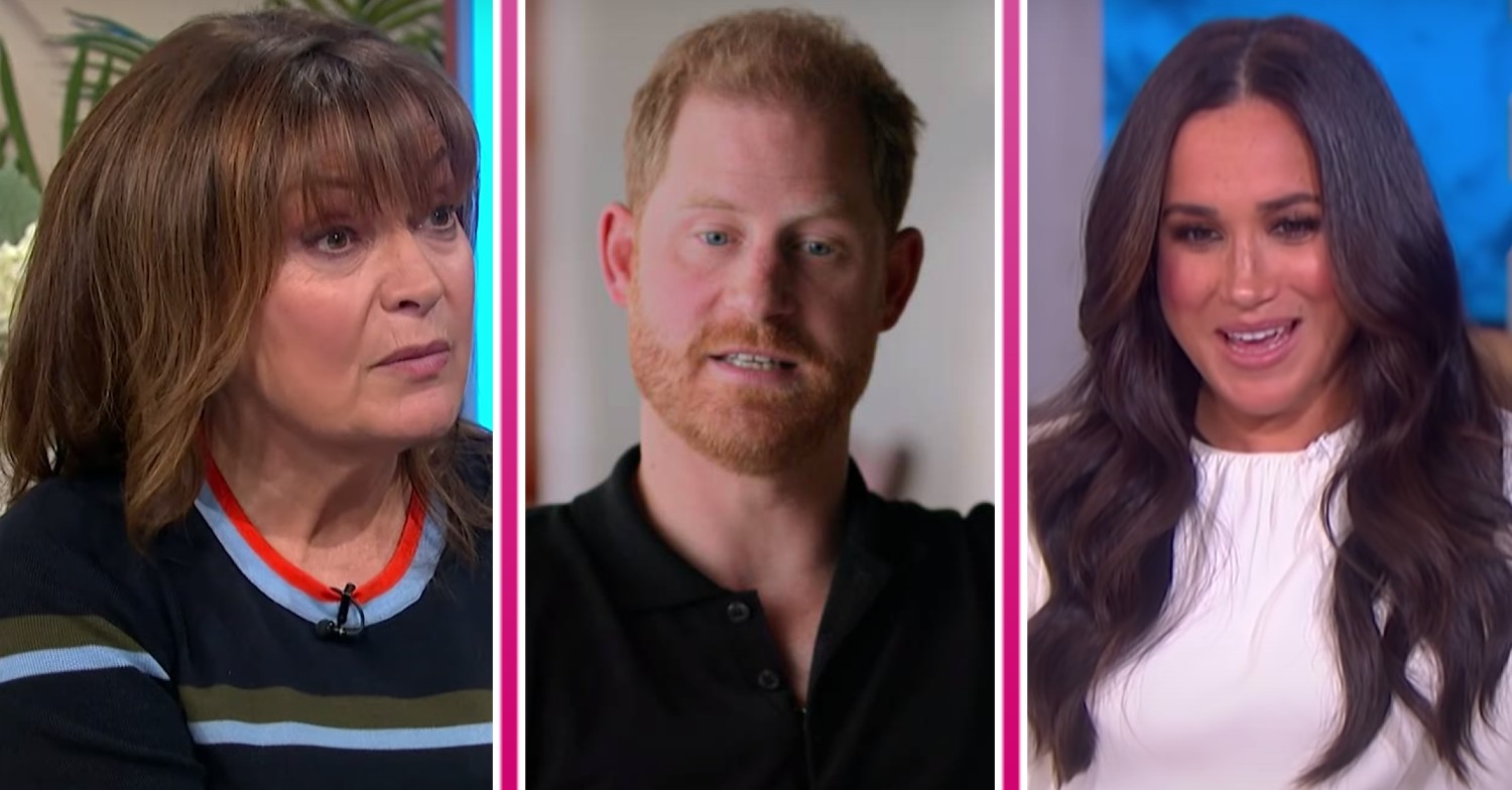 Lorraine Kelly takes swipe at Harry and Meghan today