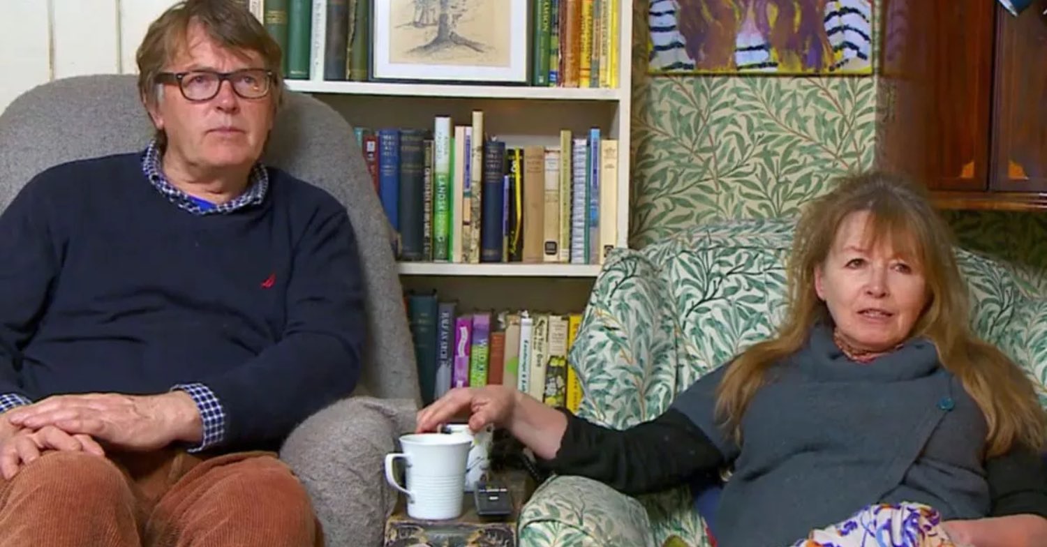 Gogglebox: Giles and Mary address axe murderer fan theory