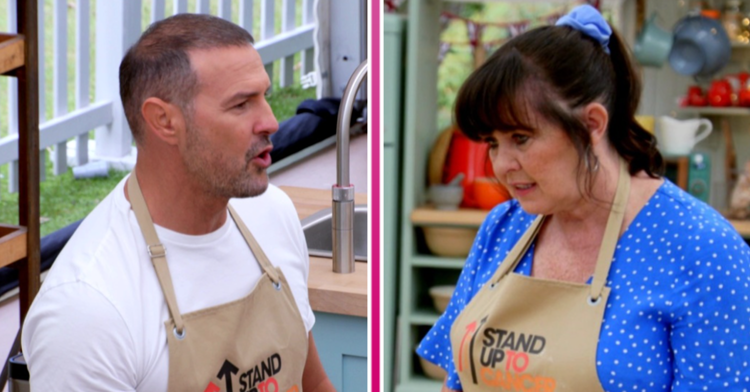 Paddy McGuinness in Bake Off spat with Coeen Nolan