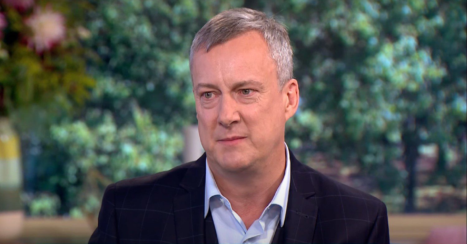 Stephen Tompkinson in court after being accused of battering man