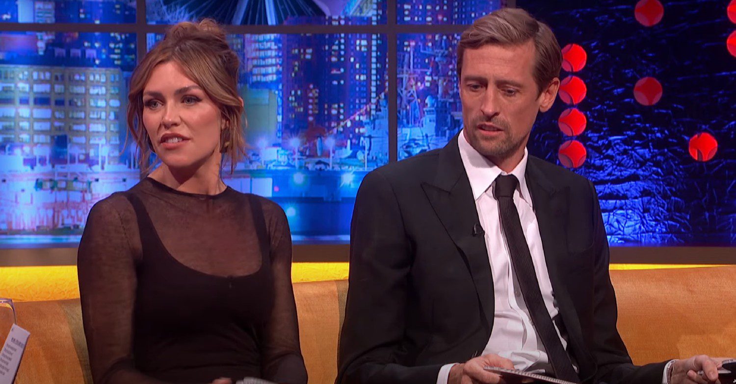 Abbey Clancy reveals 'vile' messages Peter Crouch sends to her