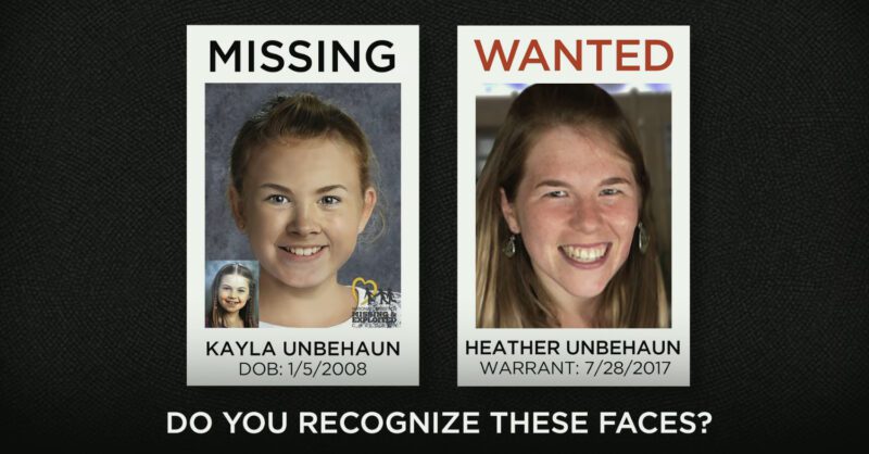 Missing girl Kayla, who was on Unsolved Mysteries, found alive
