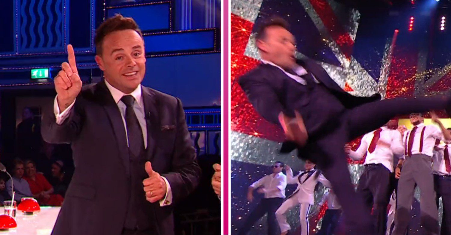 BGT reassures fans after Ant McPartlin's on-stage fall
