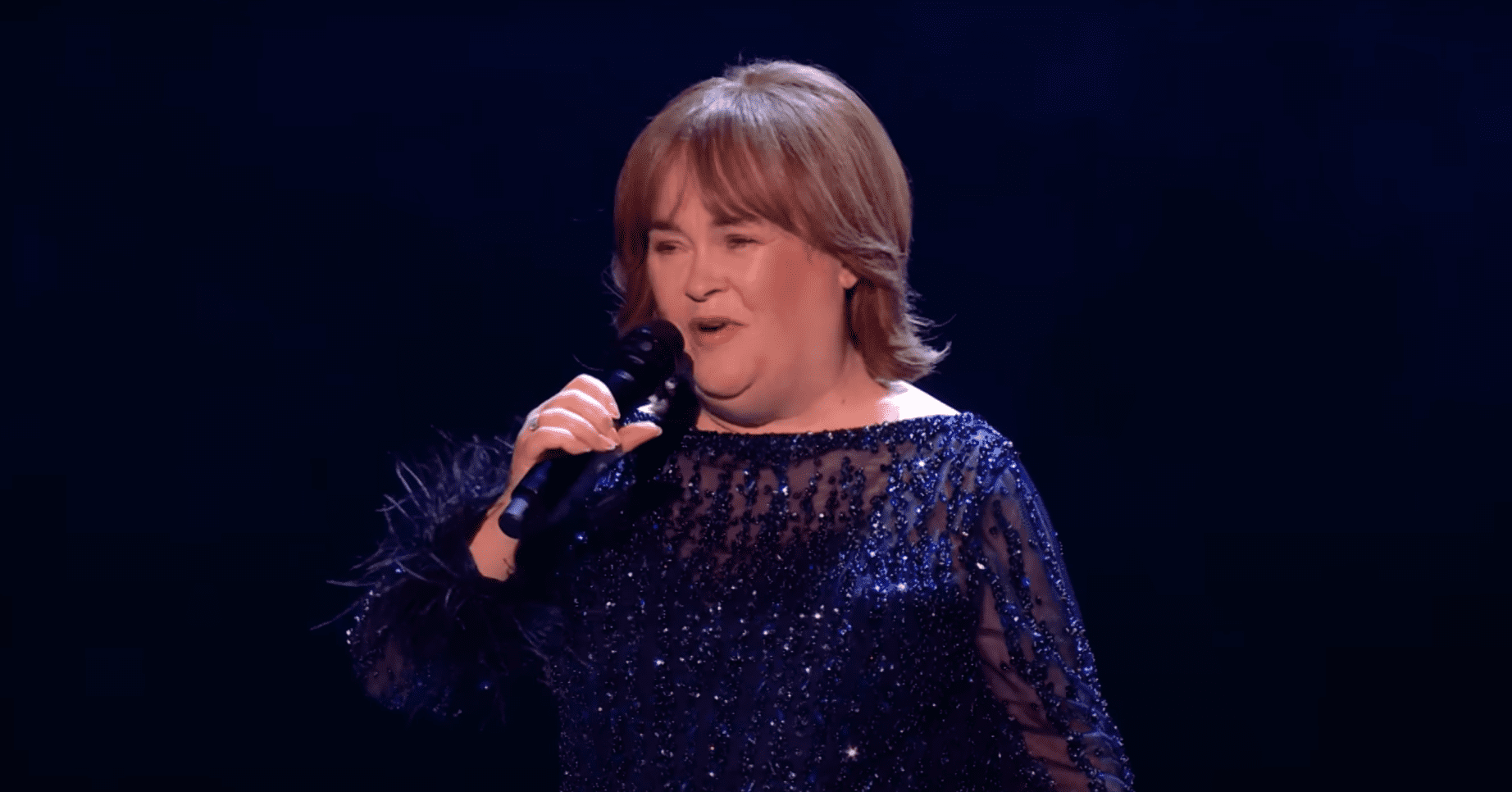 Susan Boyle reveals stroke before BGT final performance