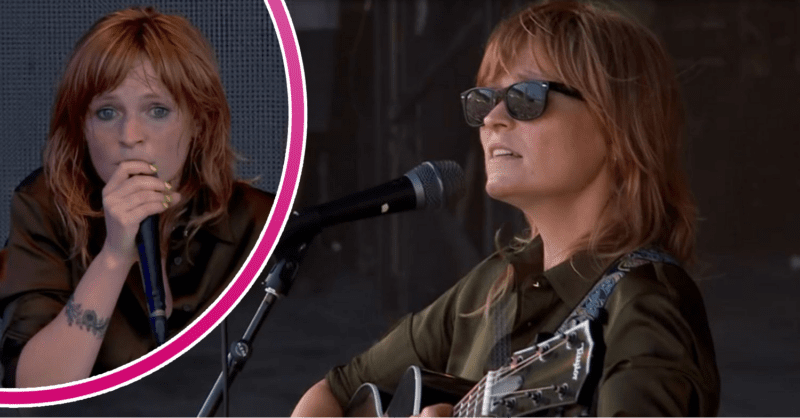 Singer Billy Nomates slams Glastonbury abuse