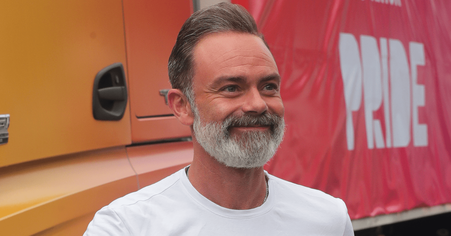 Coronation Street: Daniel Brocklebank seen with famous new 'fella'