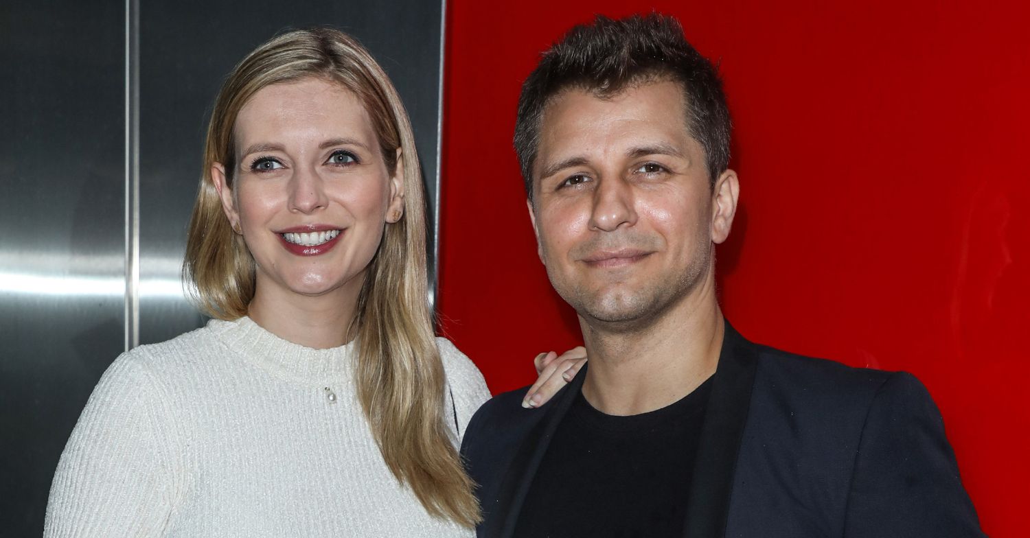 Rachel Riley celebarates receiving MBE with Pasha Kovalev
