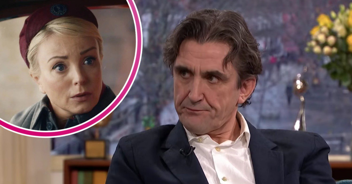 Call the Midwife star comforts Helen George after split