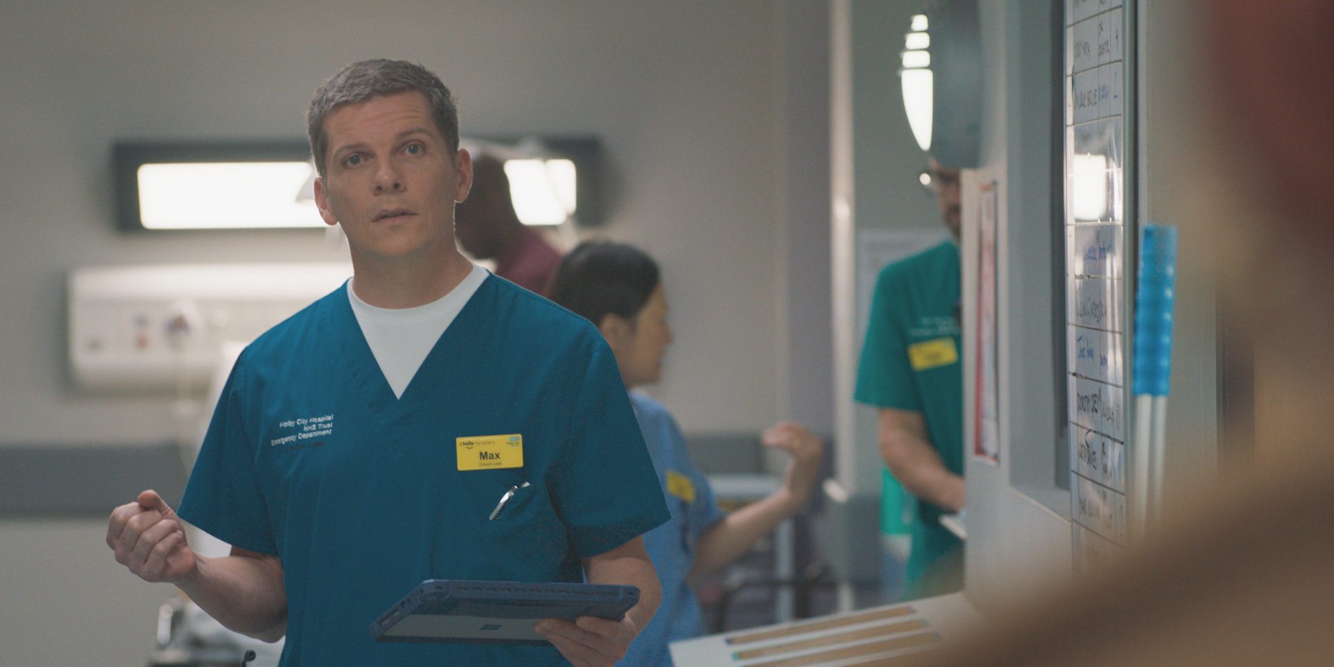 Casualty to air double episode this weekend as Max makes discovery
