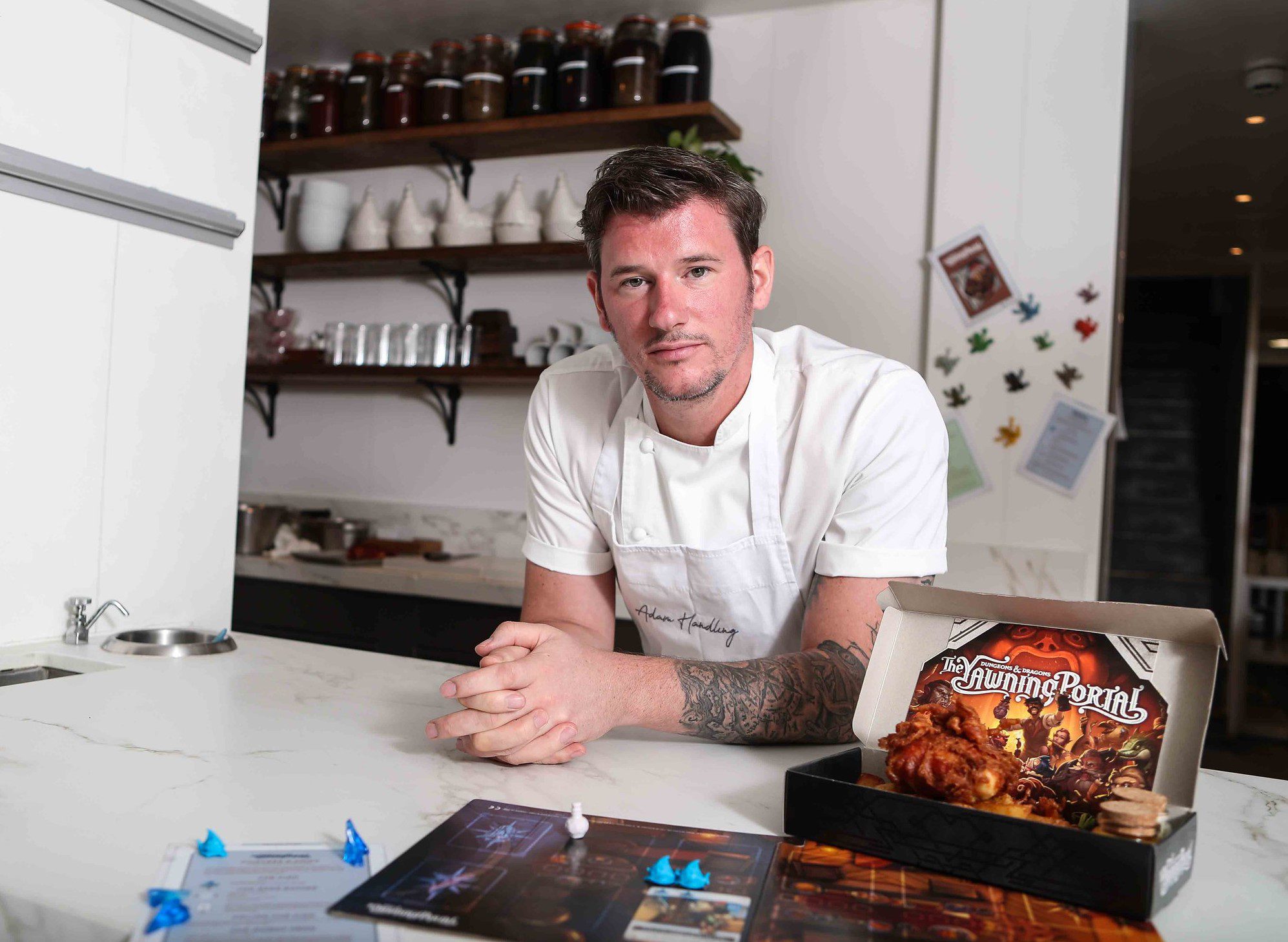 Adam Handling creates D&D-inspired recipes for Gen Z and Millennials