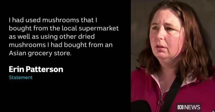 Woman accused of poisoning in-laws with mushrooms admits lying
