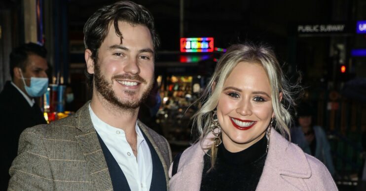 Amy Walsh and Toby-Alexander Smith tie the knot after three years