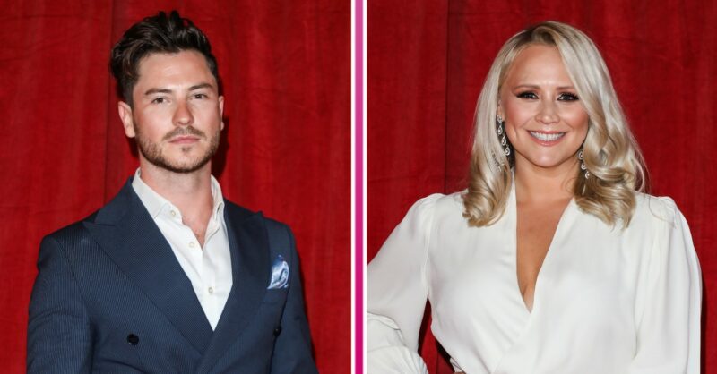 Amy Walsh and Toby-Alexander Smith tie the knot after three years