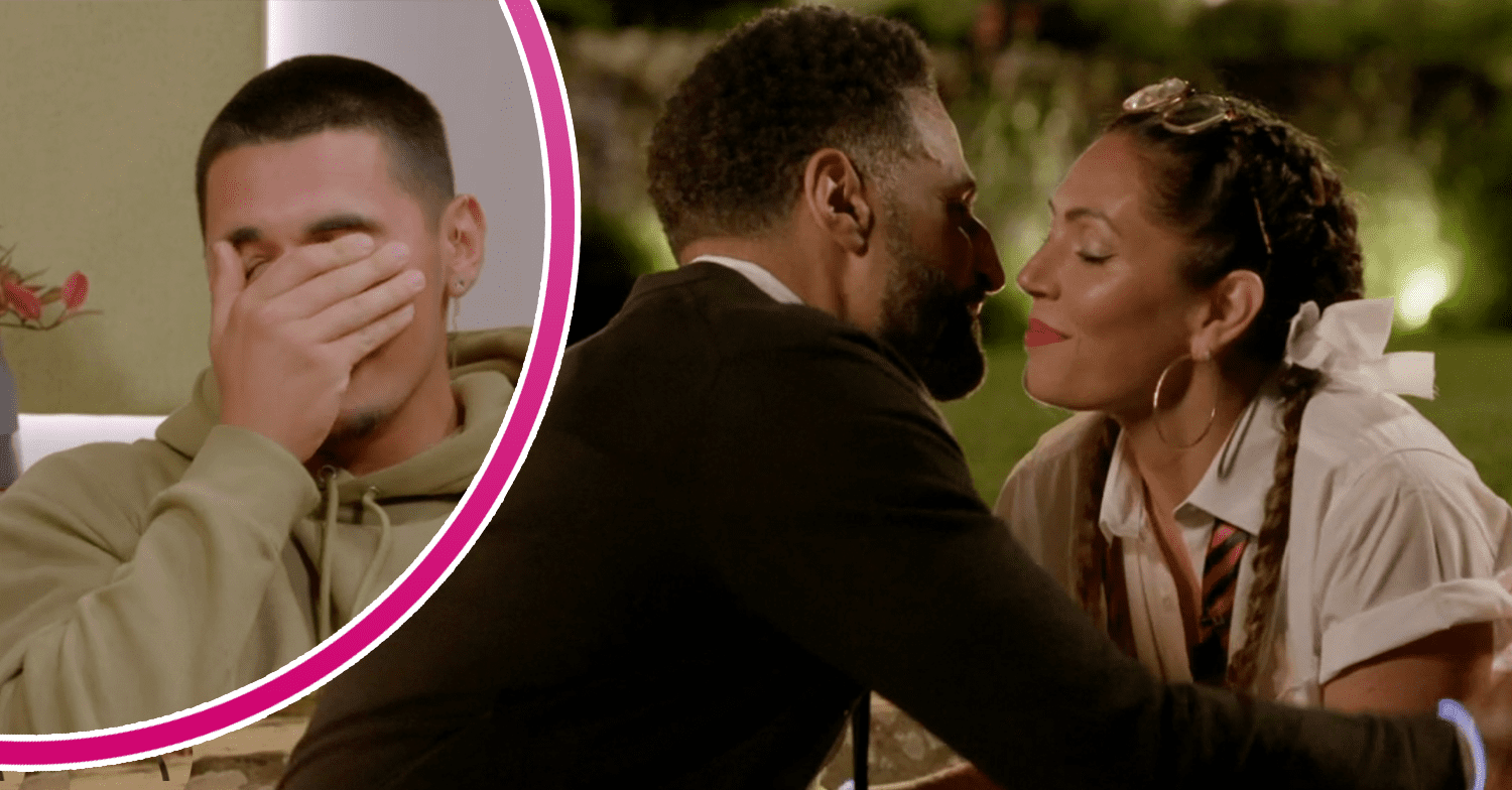 My Mum Your Dad fans gush as couple share first kiss on ITV show My Mum Your Dad fans gush as couple share first kiss on ITV show