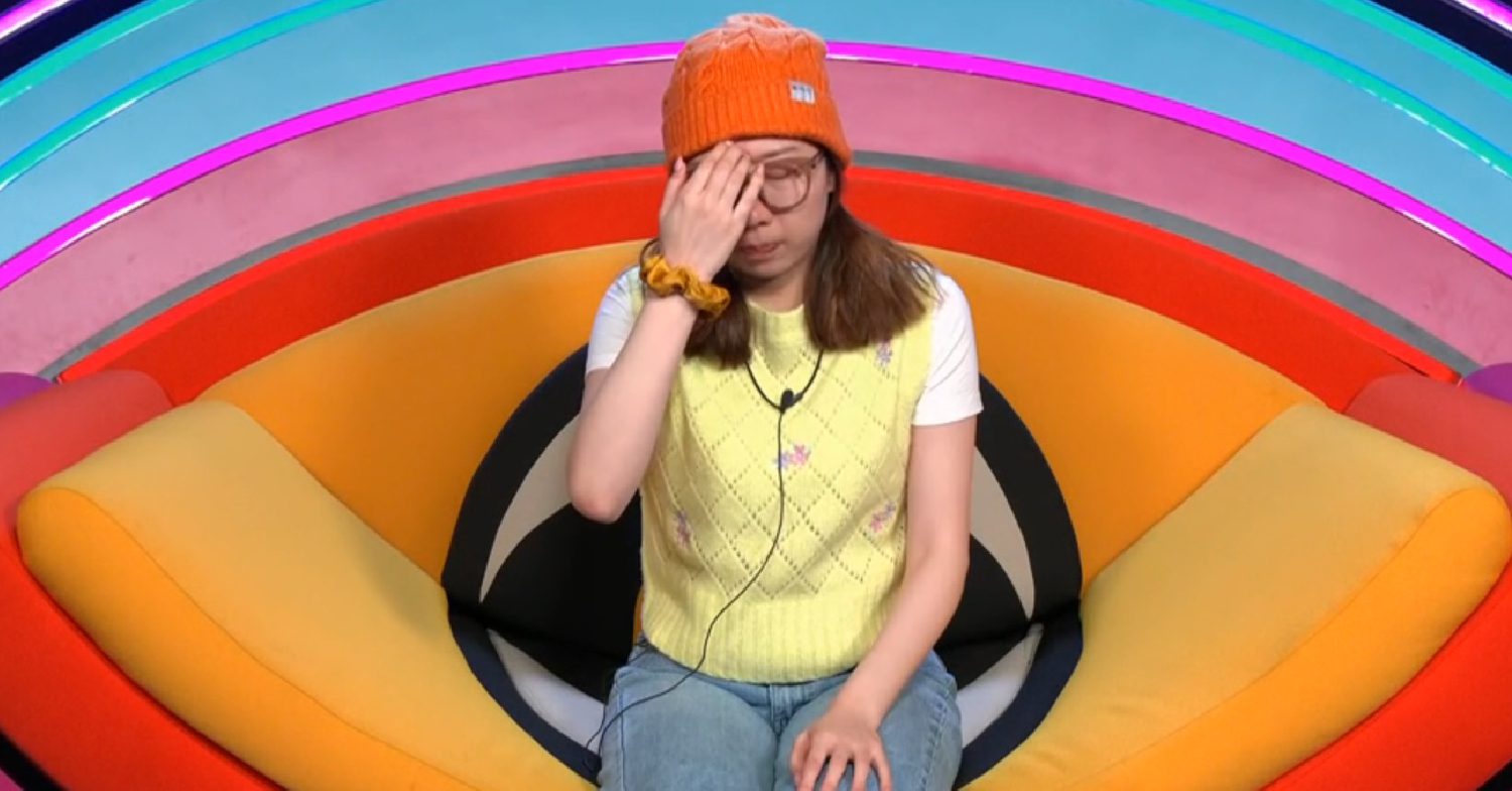 Big Brother viewers in tears as Yinrun breaks down
