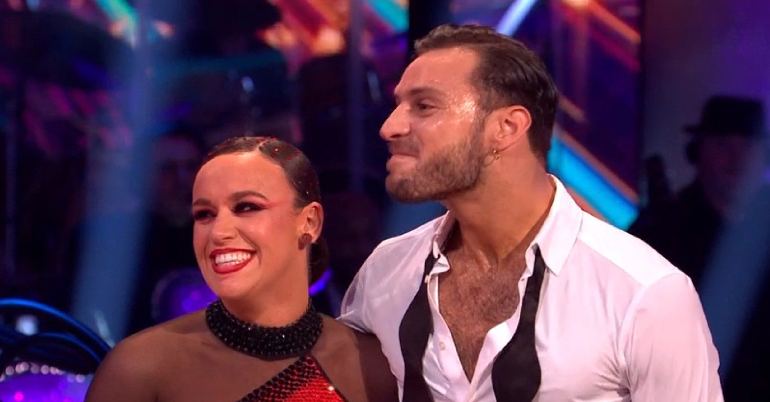 Strictly results: Angela Scanlon and Carlos Gu eliminated tonight