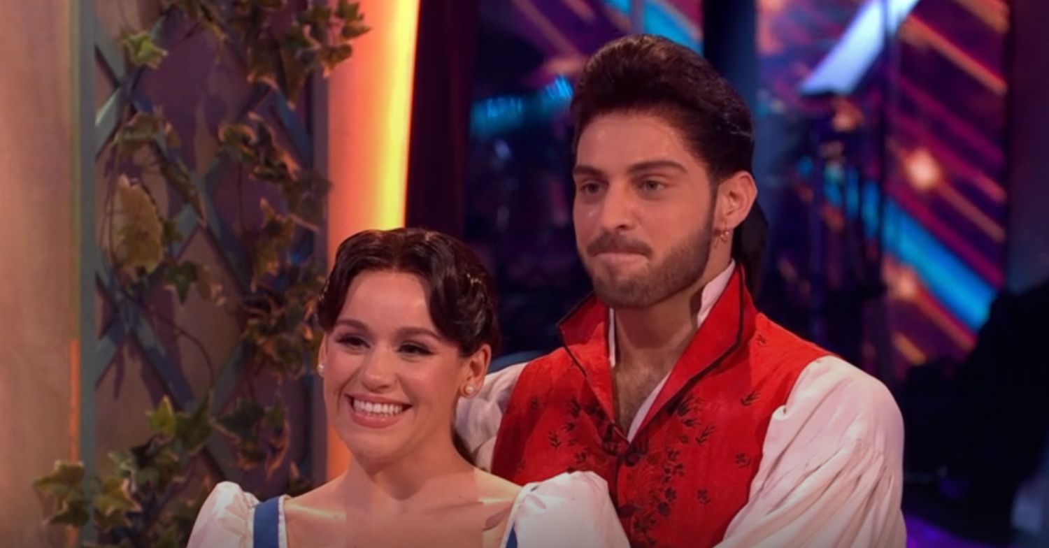 Strictly: Vito Coppola declares 'love' for Ellie Leach in hidden mic ...
