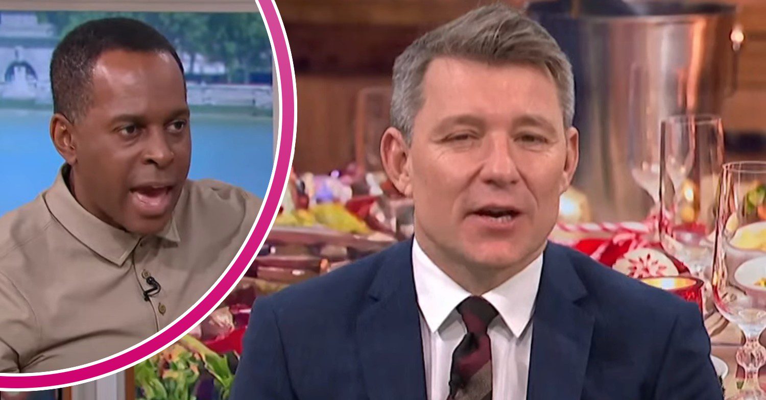 GMB host Ben Shephard left speechless as Andi Peters teases him