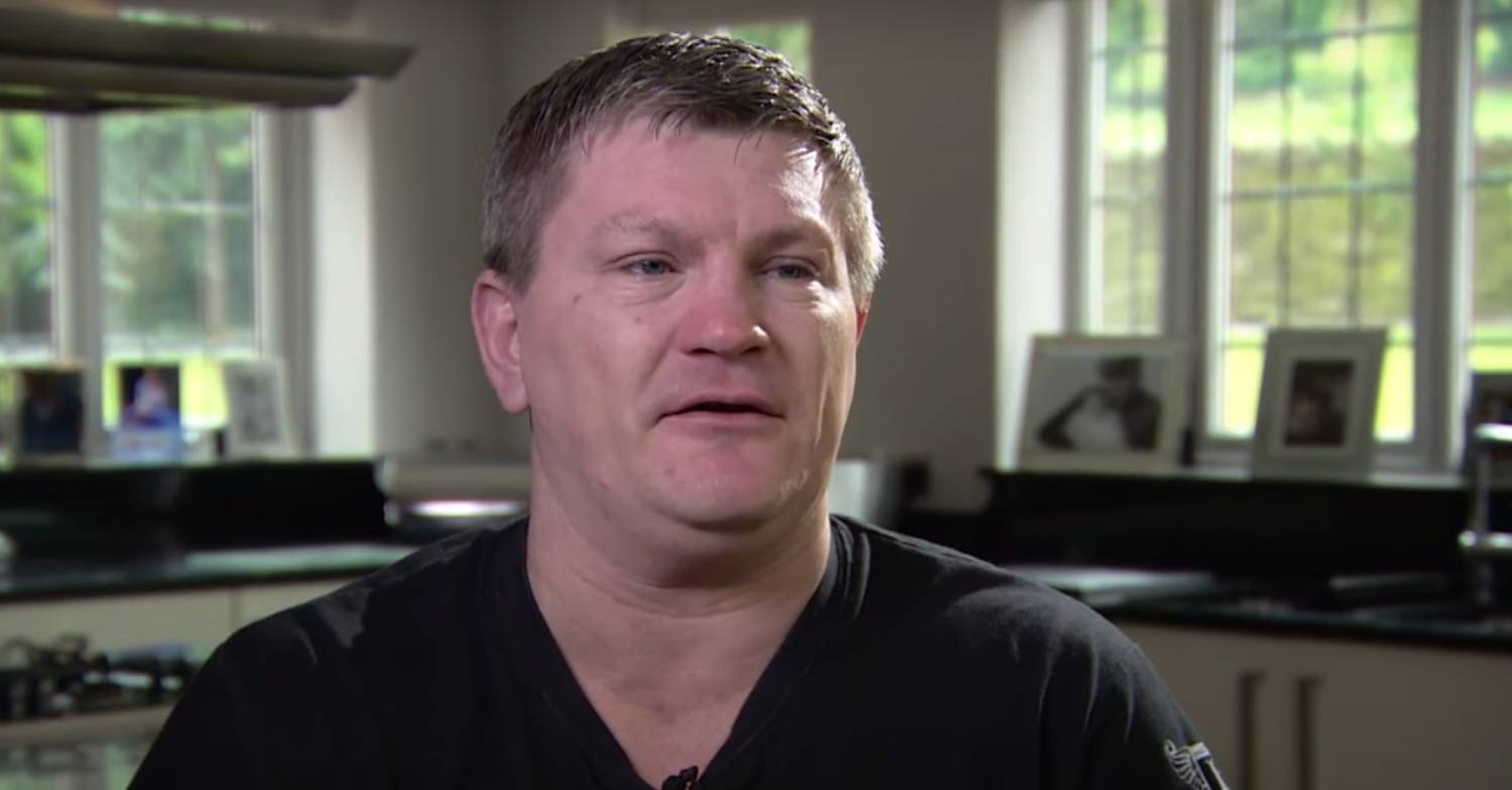 Dancing On Ice 2024 star Ricky Hatton in profile