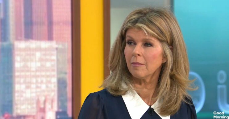 Kate Garraway makes emotional return to GMB after Derek's death