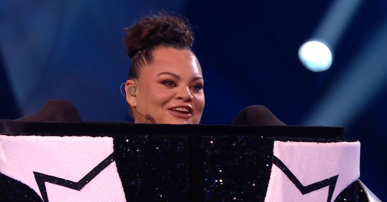 The Masked Singer: '80s icon Tiffany is unveiled as Eiffel Tower