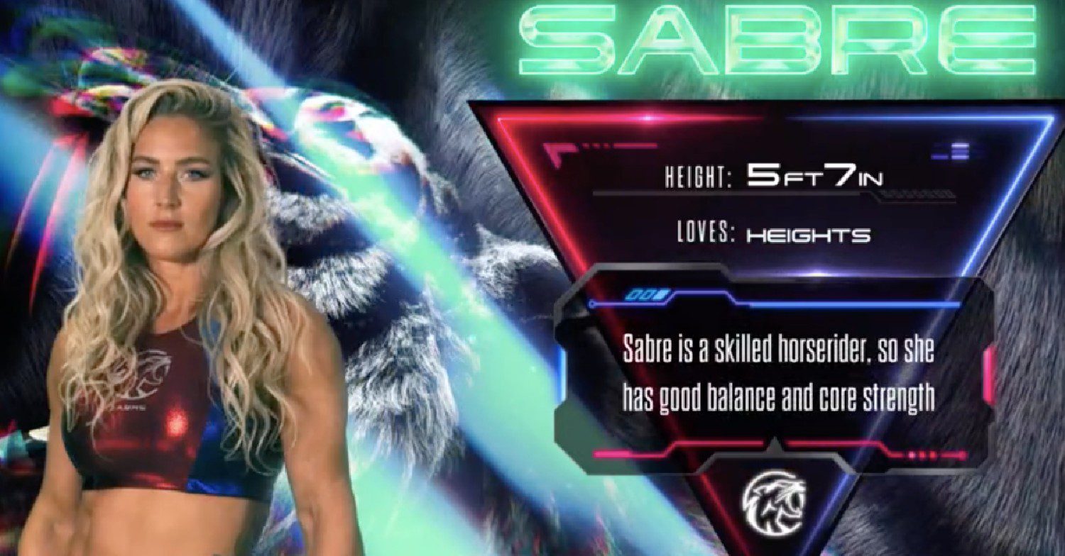 Sabre from Gladiators in clap back at troll: 'You're too small!'