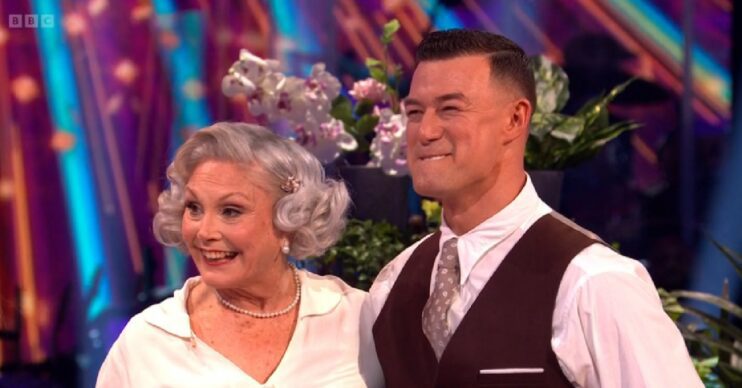 Strictly: Kai Widdrington says Angela Rippon is 'even nicer off camera'
