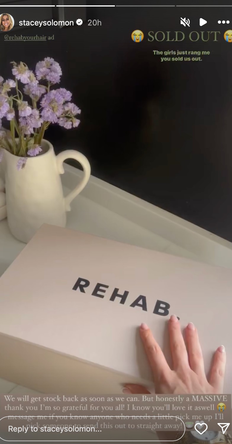 Renovation Rescue star Stacey Solomon says sorry to fans