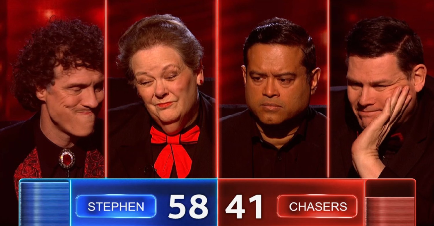 Beat the Chasers: Mark Labbett apologises to co-stars