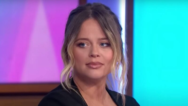 Emily Atack relationship with step-cousin partner